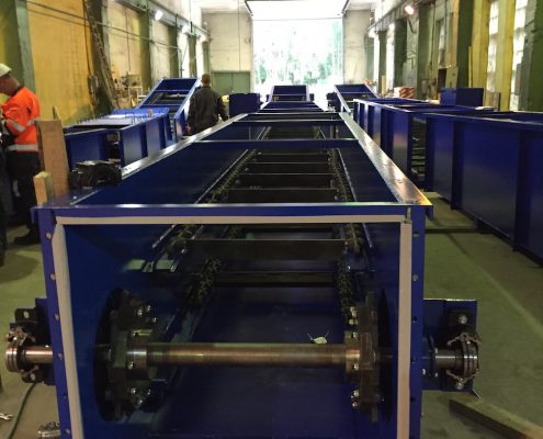 Submerged Scraper Conveyors - Micontec GmbH